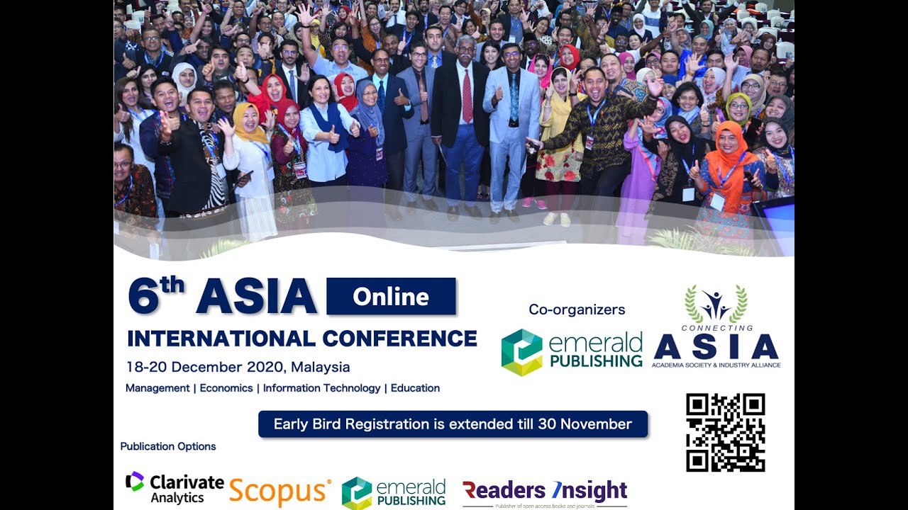 6th ASIA International Conference 2020 Pre-conference Workshop Opening ...