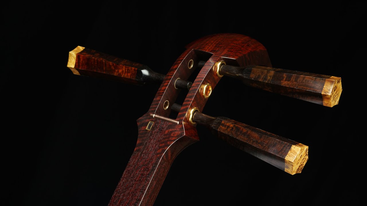Siamese Rosewood Itomaki Set (Shamisen) - YouTube