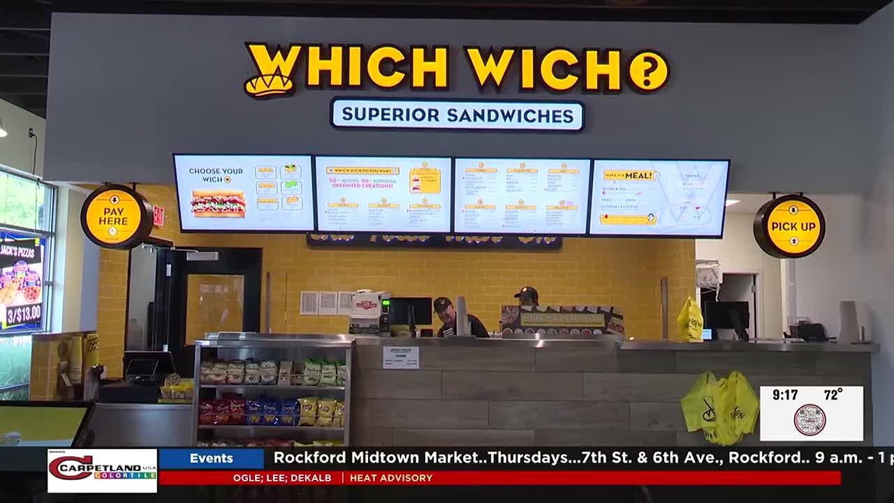 Kelley's Market Which Wich grand opening - YouTube