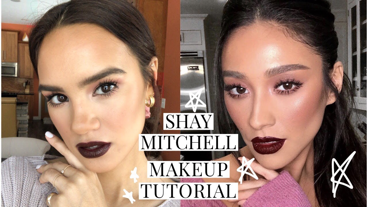 SHAY MITCHELL MAKEUP TUTORIAL! | DACEY CASH - YouTube