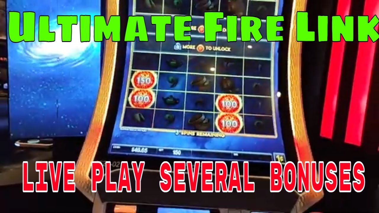 Ultimate Fire Link Power 4 live play. Just when I thought it was over ...