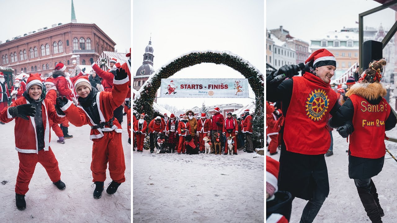 SANTA FUN RUN | Riga 2023 - YouTube