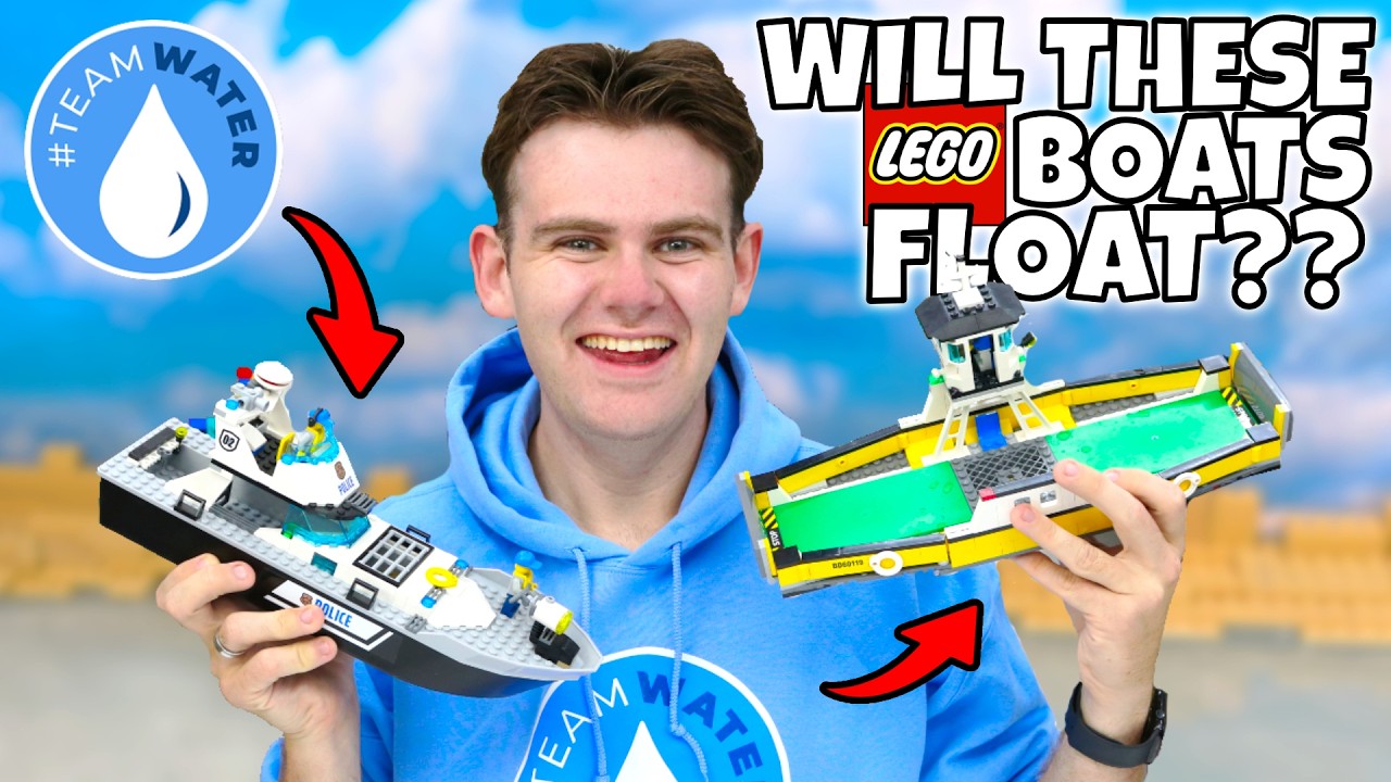 DO THESE LEGO BOATS FLOAT? - YouTube