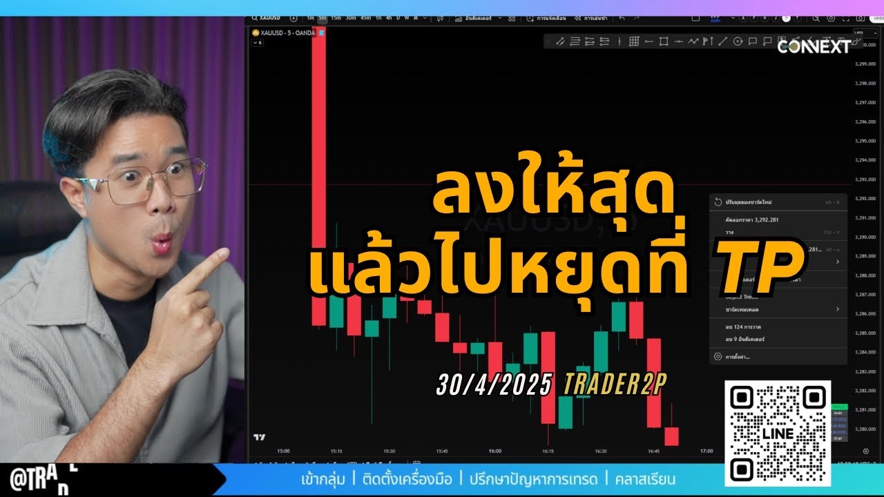 ลงให้สุดแล้วไปหยุดที่ TP #forex#เทรดทอง #xauusd#เทรด#crypto - YouTube