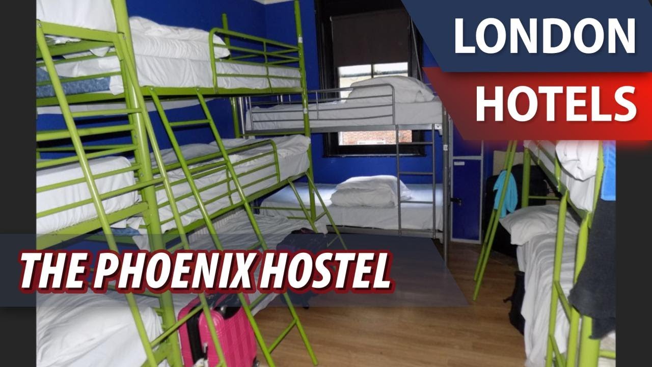 The Phoenix Hostel | Review Hotel in London, Great Britain - YouTube