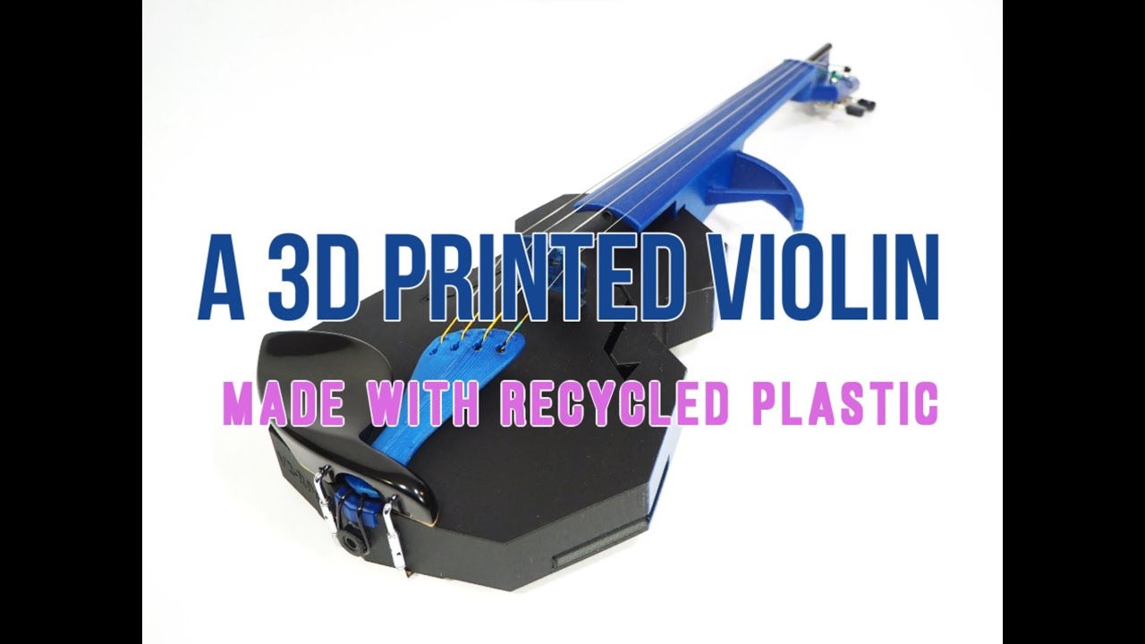 A Violin Made of Recycled Plastic - YouTube