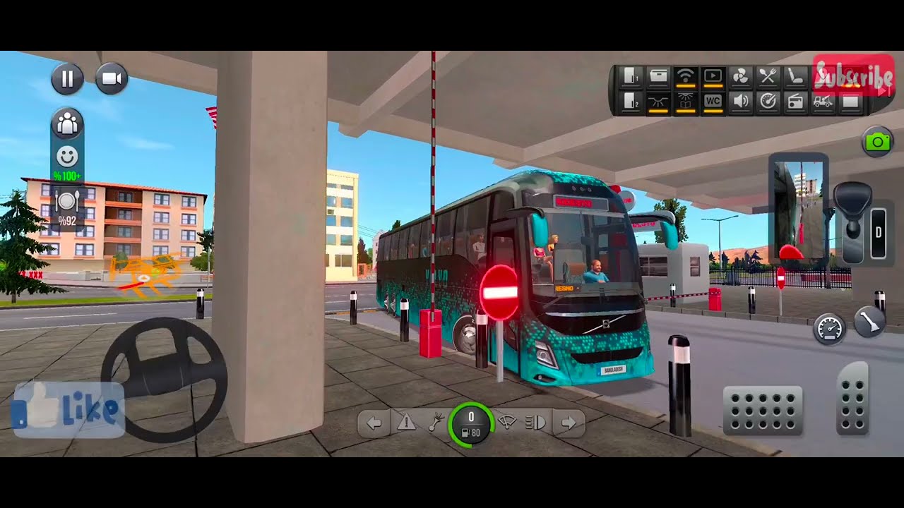 VOLVO 9800 Bus Simulator Ultimate 4k Gameplay Video - YouTube