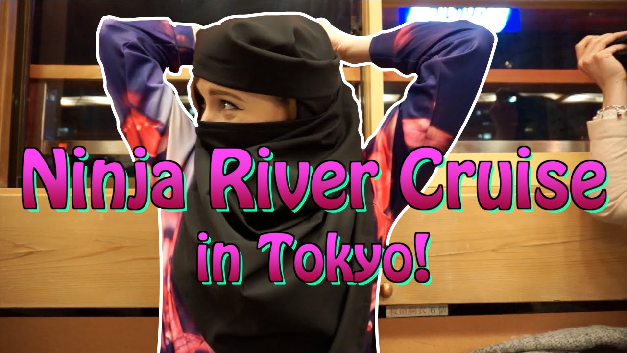 NINJA BOAT CRUISE on Tokyo's Sumida River! - YouTube