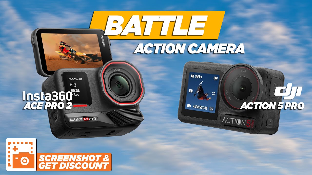 INSTA360 ACE PRO 2 VS DJI ACTION 5 PRO: ADU SPEK KAMERA AKSI TERBAIK ...