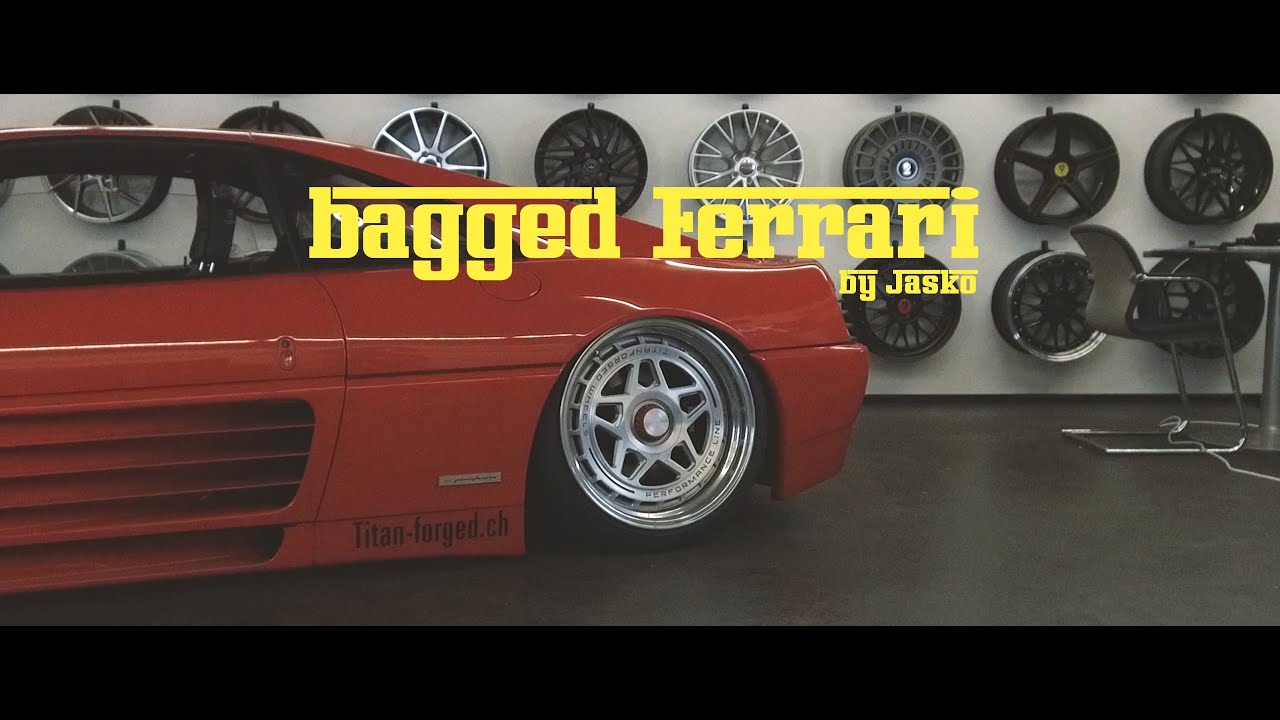 BAGGED FERRARI 348 TS - YouTube
