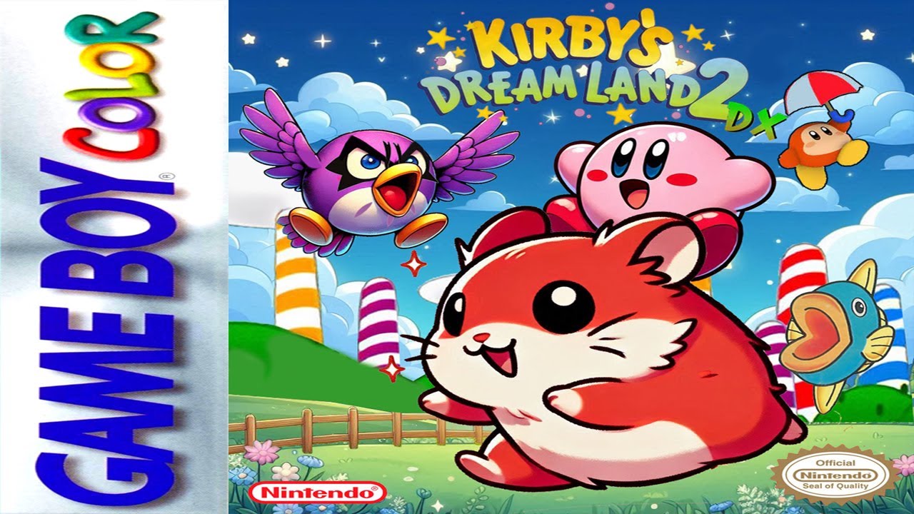 Kirby’s Dream Land 2 DX (Game Boy) Romhack - YouTube