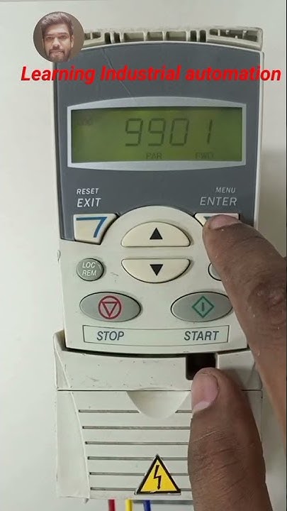 ABB Standard macro setting . #vfd factory reset #shorts - YouTube