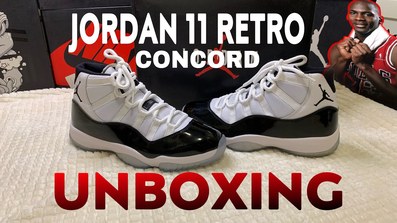 Jordan 11 Retro Concord (2018) - YouTube