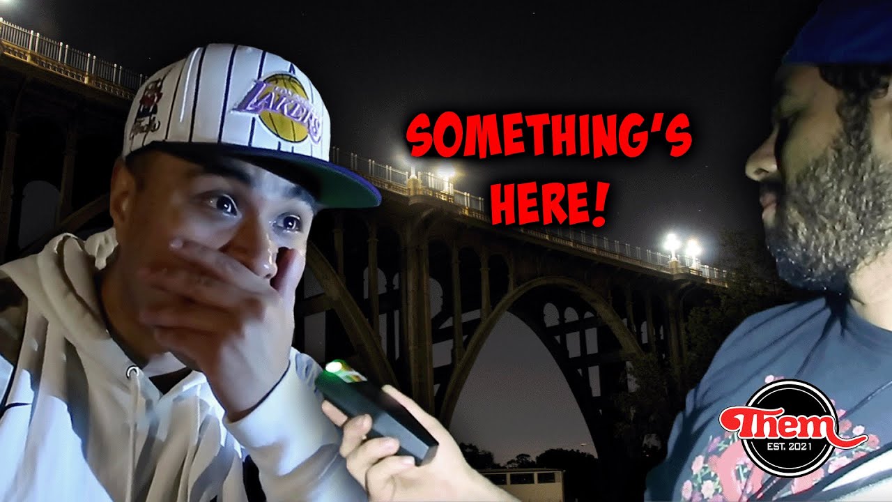 THEM VISITS THE WORLDS MOST HAUNTED BRIDGE!!! (GHOST ENCOUNTER) - YouTube