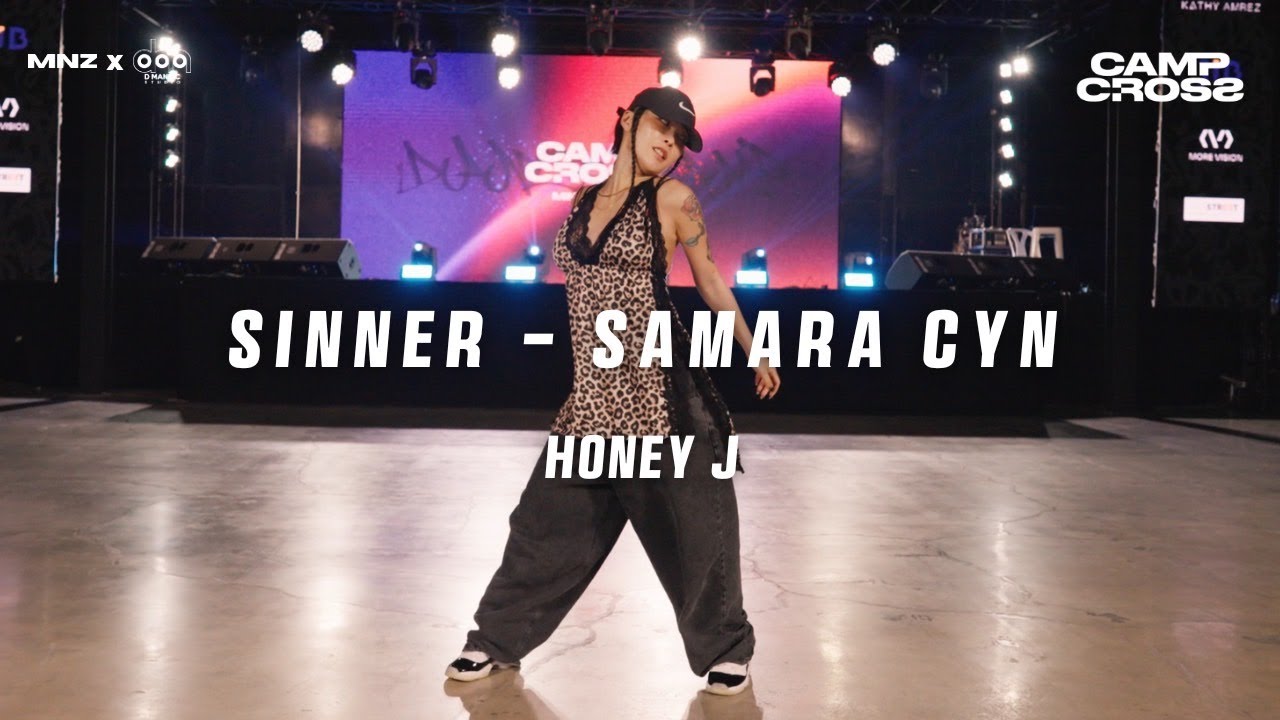 ‘SINNER’ - SAMARA CYN | HONEY J CHOREOGRAPHY AT CAMP CROSS 2024 - YouTube