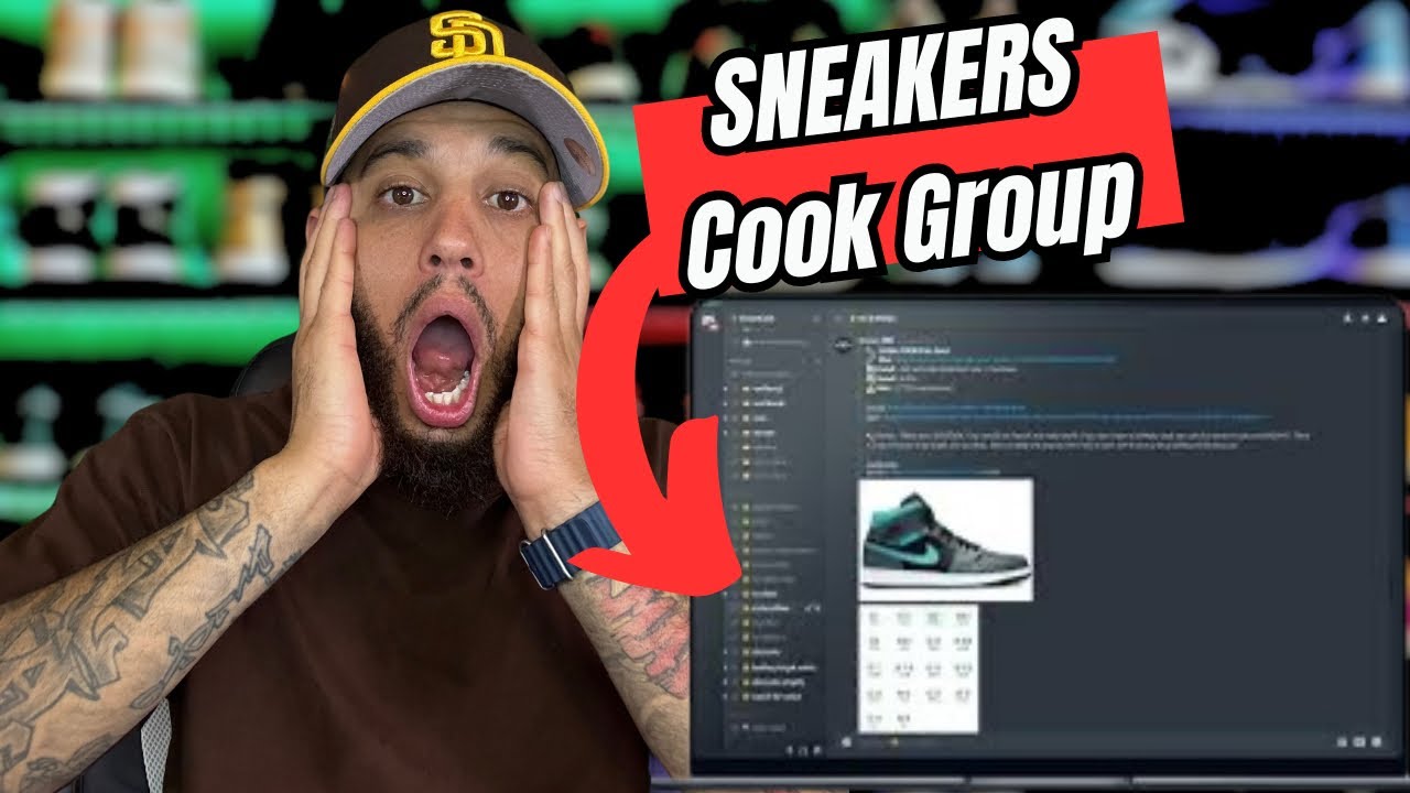 APRENDE A Usar Los COOK GROUP Para GANAR SNEAKERS - YouTube