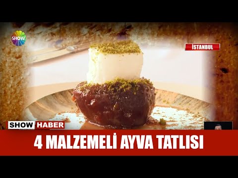 4 malzemeli ayva tatlısı