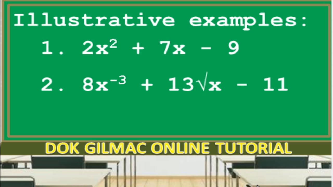 BASIC CONCEPTS ON ALGEBRAIC EXPRESSIONS AND POLYNOMIALS YouTube basic-concepts-on-algebraic-expressions-and-polynomials-youtube