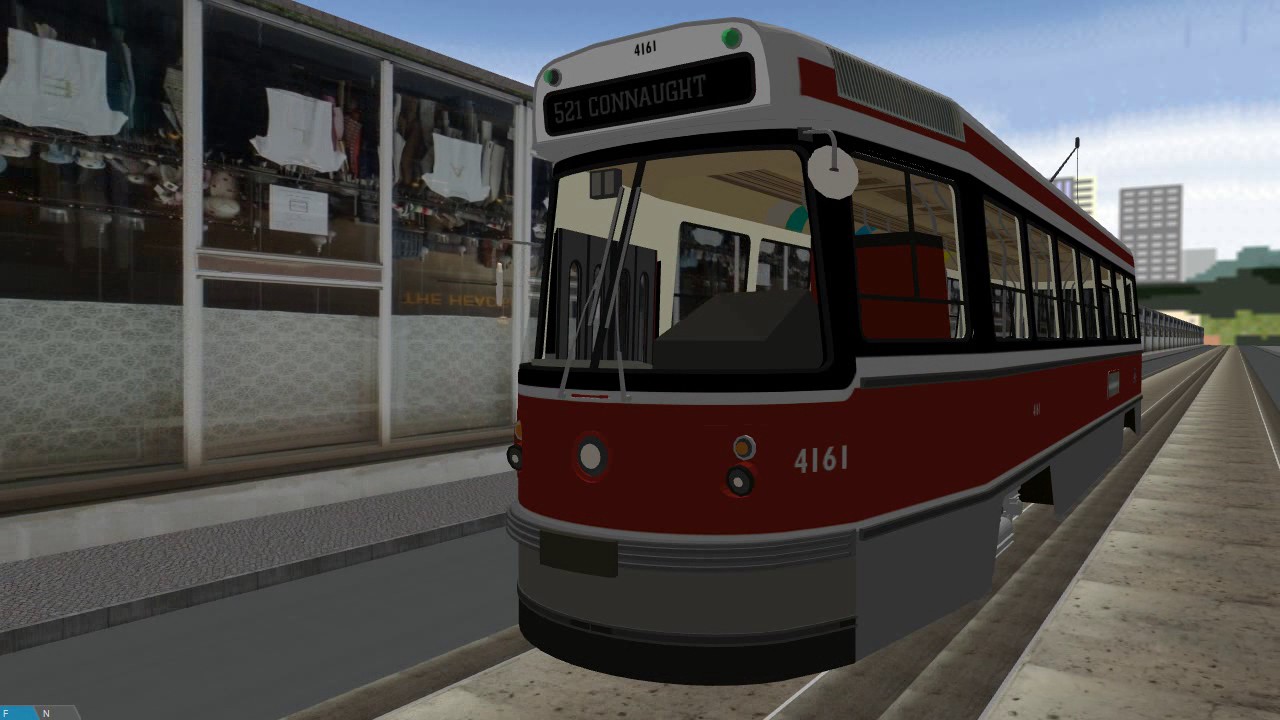 TTC Streetcar Simulator Test - YouTube