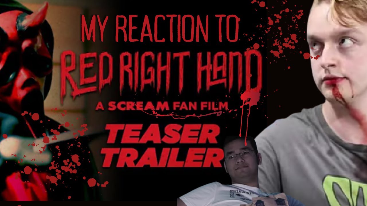 My Reaction to Scream Fan Film Red Right Hand Teaser Trailer!!! # ...