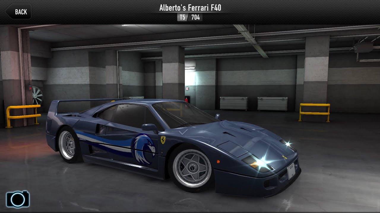 Ferrari F40 Shift Pattern in CSR Racing - YouTube