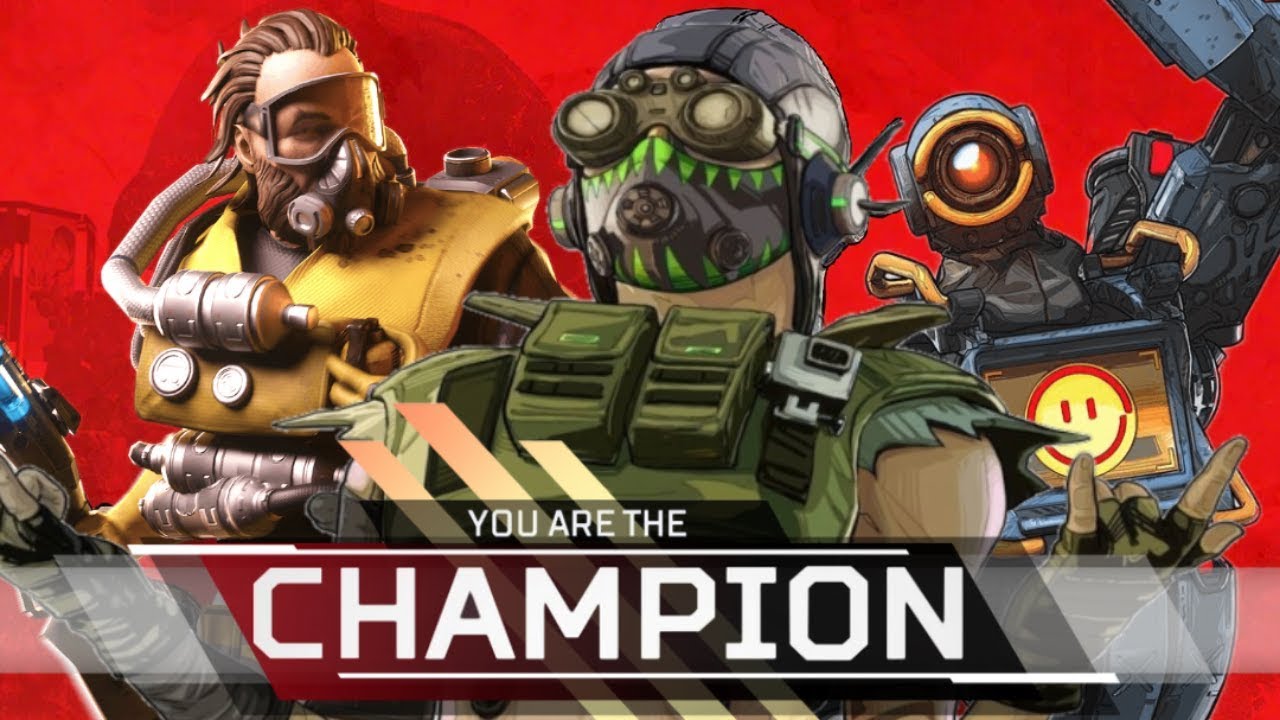 Apex Legends Octane/Caustic/Pathfinder Wins - YouTube