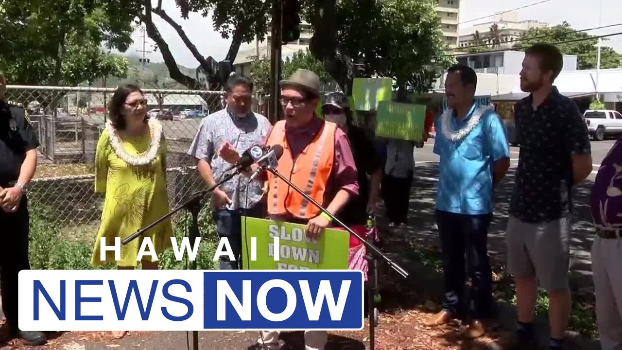 Proposed bill seeks to lower speed limits in school zones on Oahu - YouTube