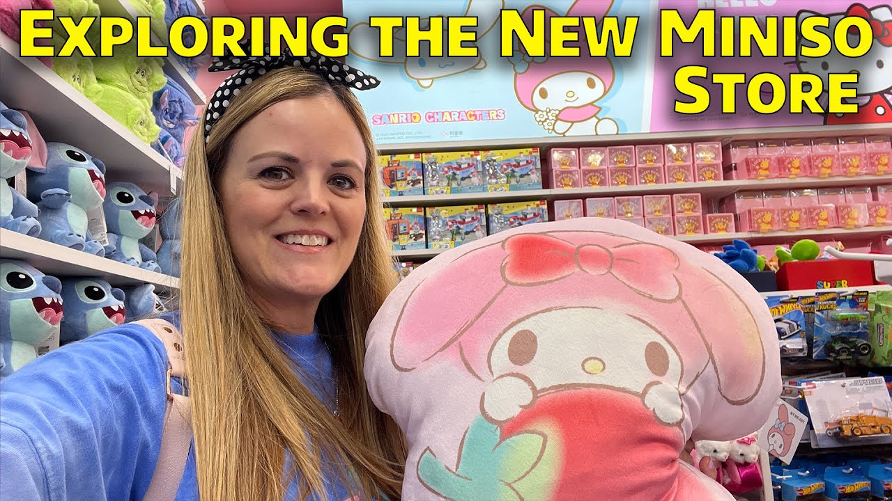 Exploring the NEW Miniso Store at Florida Mall! Disney, Sanrio & More ...