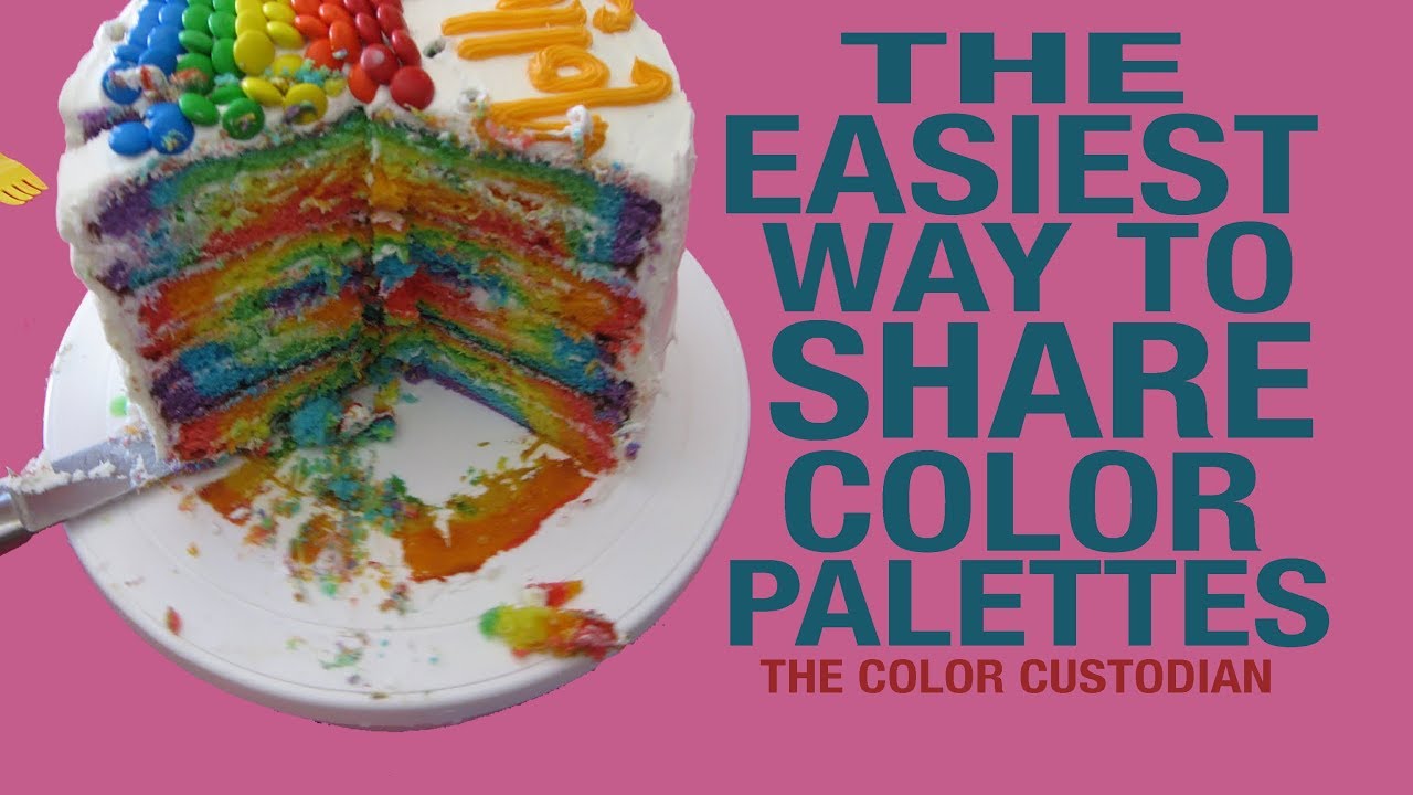 The Easiest Way To Share Color Palettes - YouTube