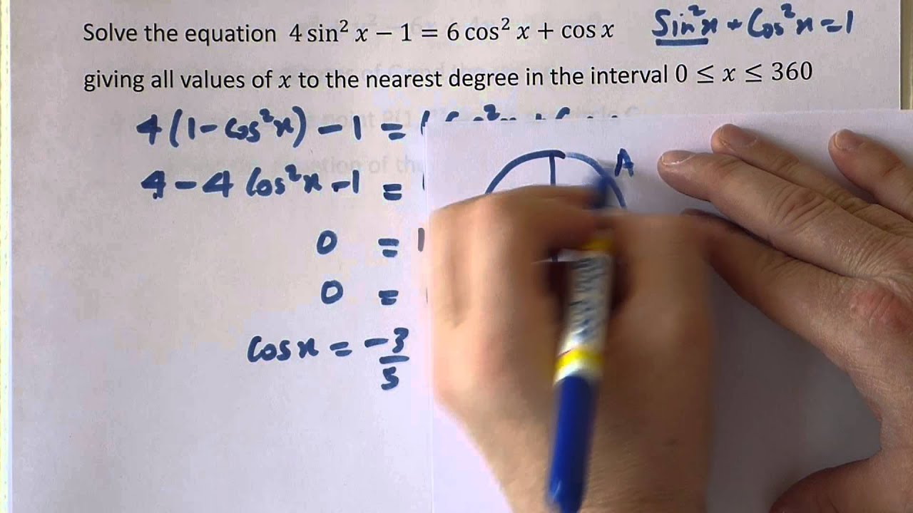 Solving Trig Equations Youtube 6782