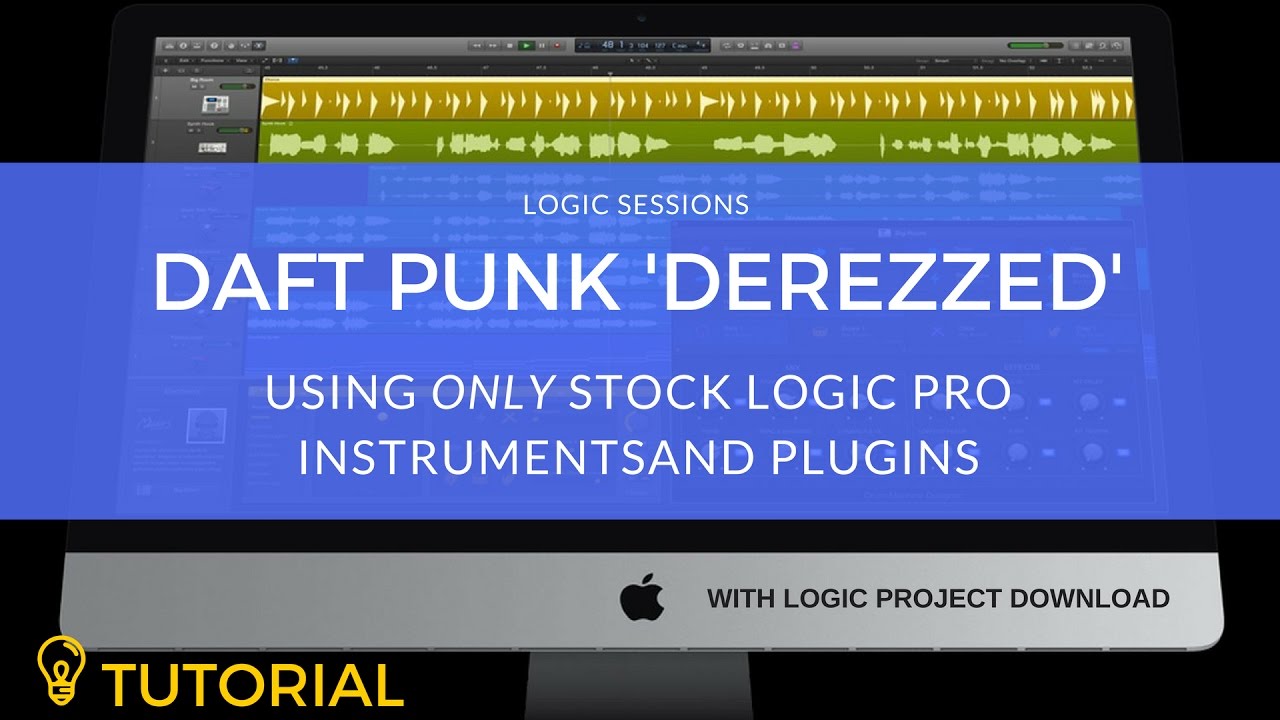 Logic Pro Tutorial: Daft Punk's 'Derezzed' for Tron Legacy - YouTube