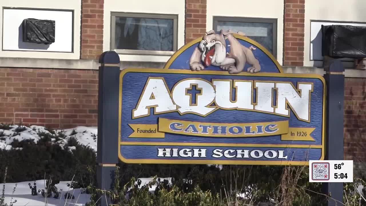 Questions surround future of Freeport Aquin Catholic Schools - YouTube