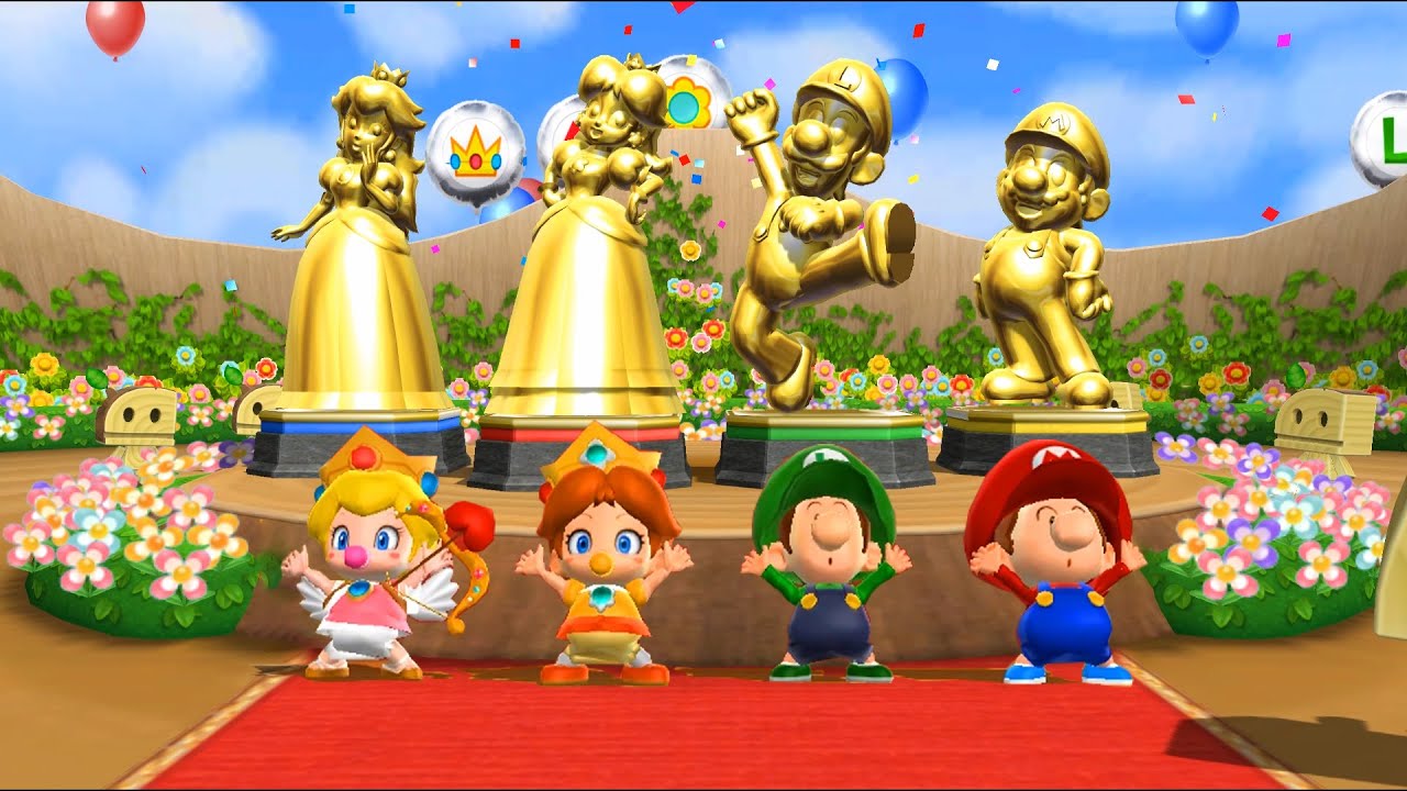 Every Baby Character Wins in Mario Party 9 Step It Up! (Master CPU ...