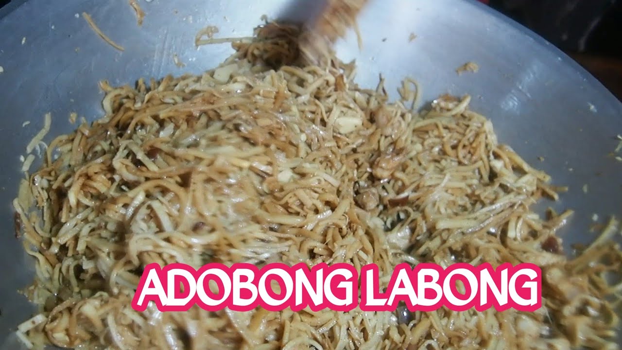 adobong labong II BAMBOO SHOOTS ADOBO - YouTube