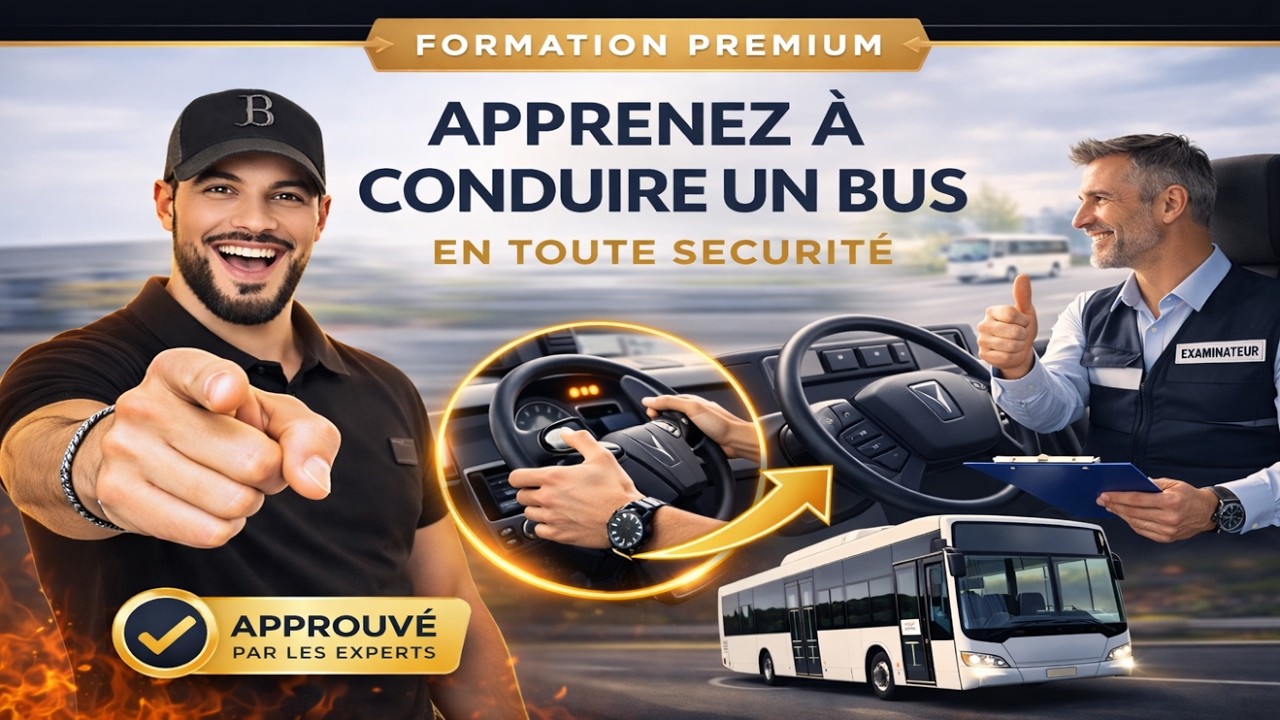 CONDUITE COMMENTEE BUS / PERMIS D - YouTube
