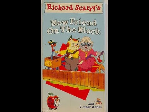 The busy world of Richard Scarry : new friend on the block 1999 DVD ...