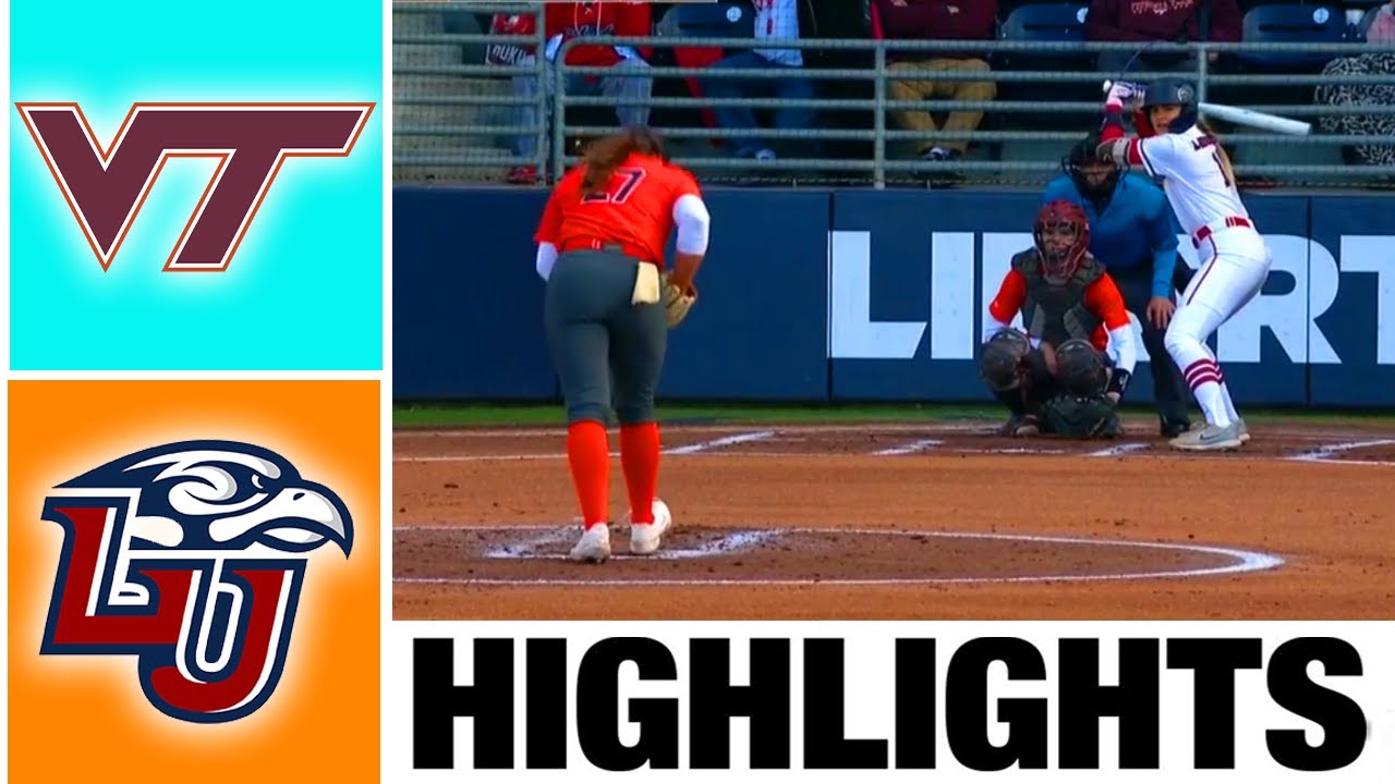 #22 Virginia Tech vs. Liberty Highlights | NCAA Softball Highlights ...