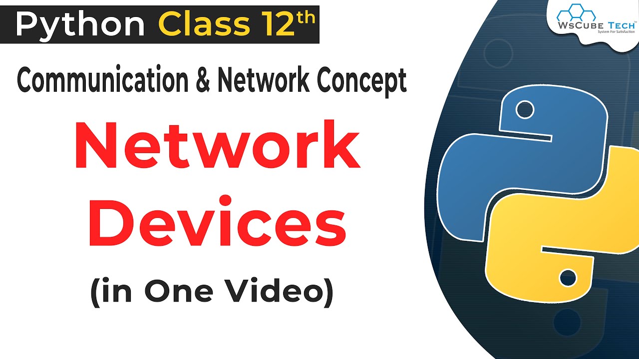 Network Devices Class 12 | Communication & Network Concept CS Class 12 ...