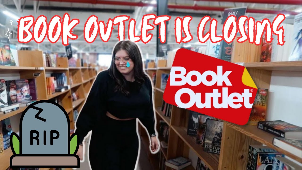 BOOK OUTLET IS CLOSING // huge book haul & bookstore vlog - YouTube