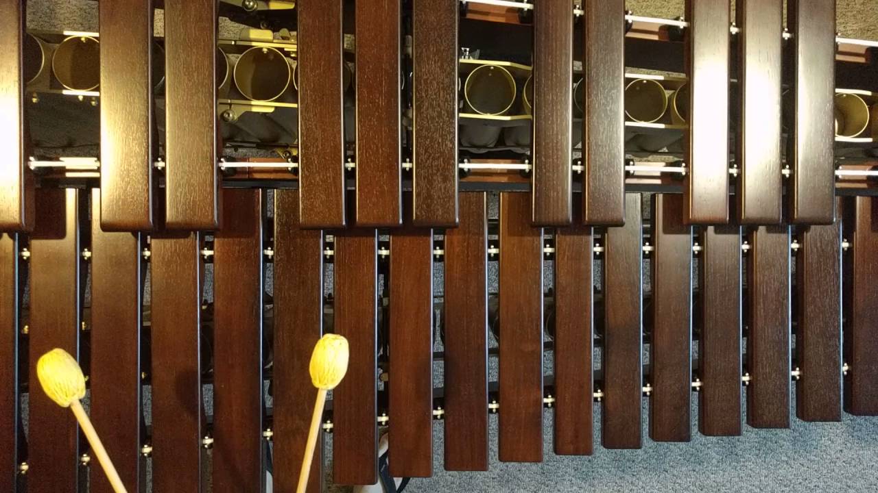 Single independent exercise number 1 in C major for Marimba - YouTube