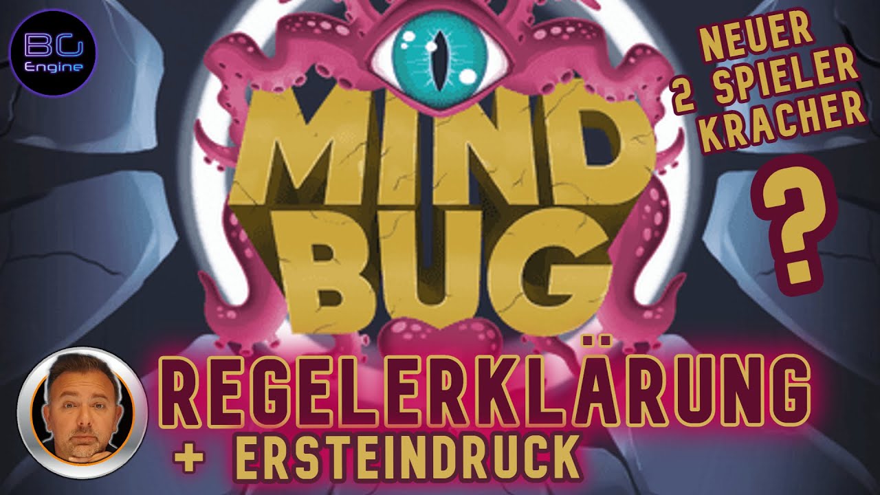 MINDBUG - Regelerklärung & Ersteindruck - Neuer 2 Spieler Kracher? - Nerdlab Games - Brettspiel ...