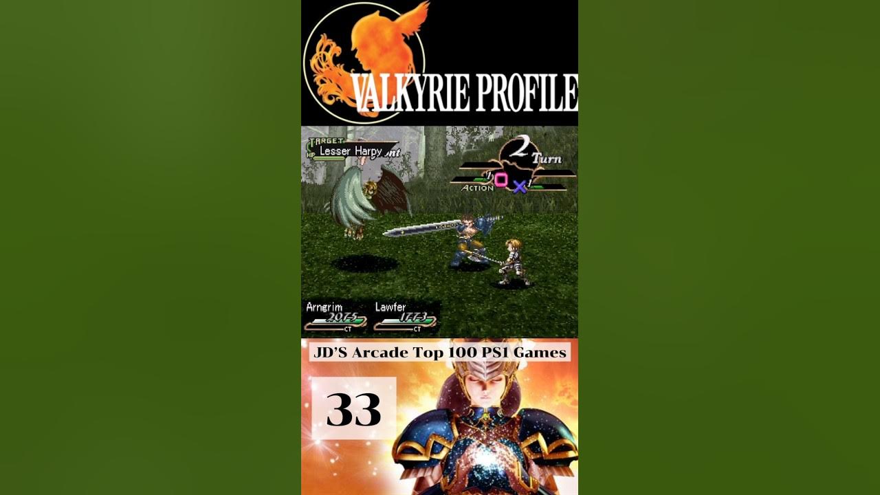 Valkyrie Profile is 33 on the top 100 PS1 games of all time! Commentary from gamespot.com # ...