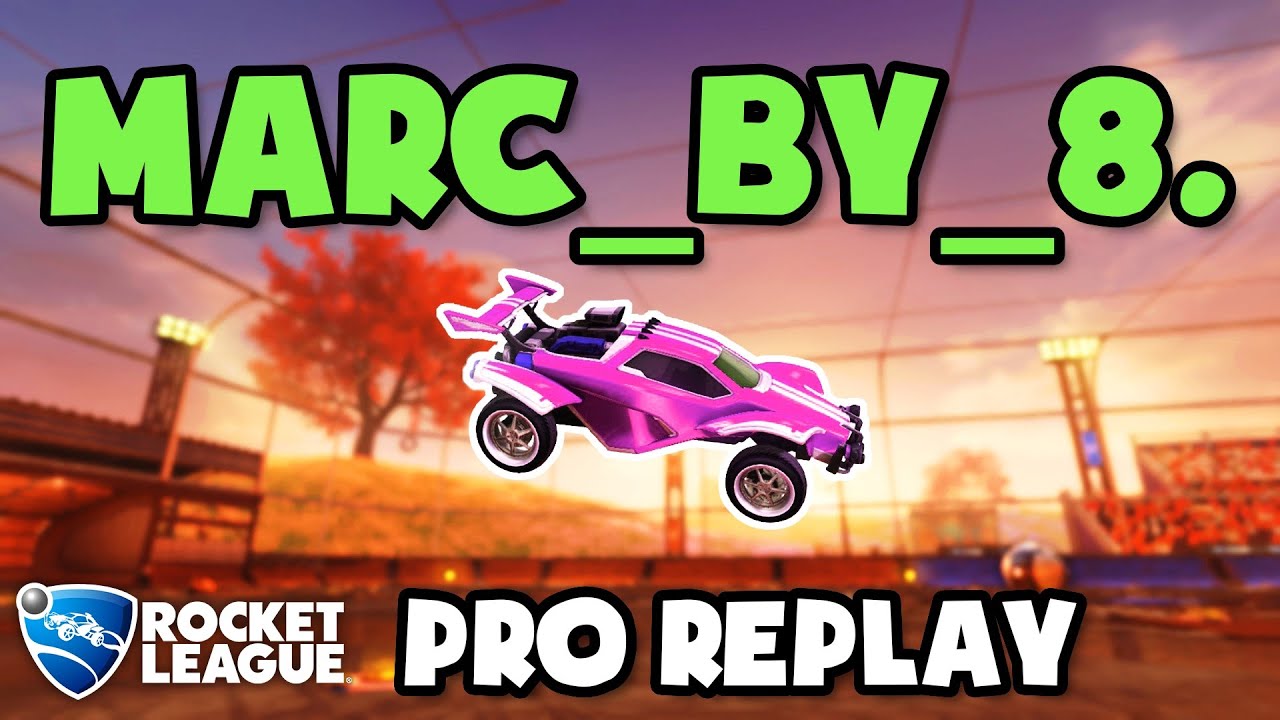 MaRc_By_8. Pro Ranked 2v2 #2 - Rocket League Replays - YouTube