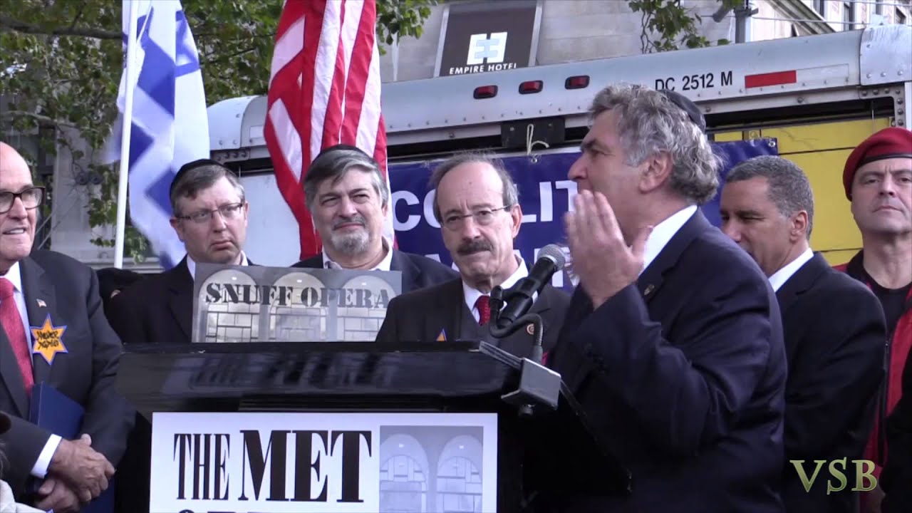 Rabbi Joseph Potasnik speaks at Klinghoffer Protest - YouTube