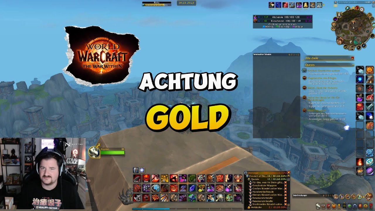 WORLD OF WARCRAFT ACHTUNG EASY GOLD TWW #worldofwarcraft #blizzard #wow ...