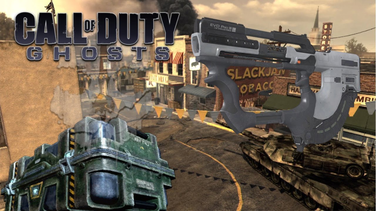 COD GHOSTS: Drop Zone Live Gameplay New RIPPER Gun: CALL of DUTY GHOSTS ...