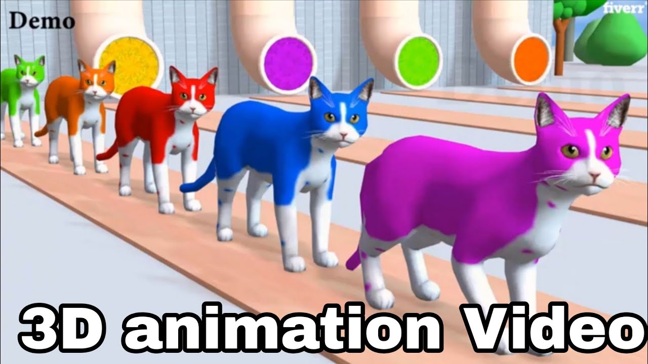 3D animation Video For Children Animal Cartoon Video #catoon #animals ...