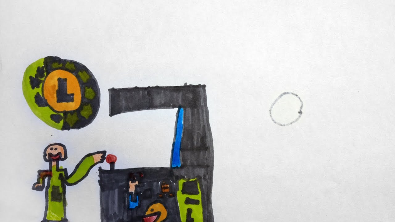 Mijn eerste game video ooit - YouTube