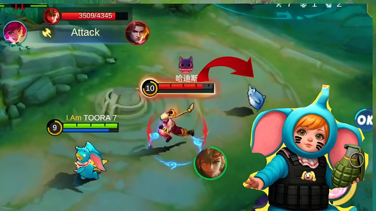 BABY NANA ALL ROLE🔥MAKING ENEMIES DELETE ML 😂 - YouTube