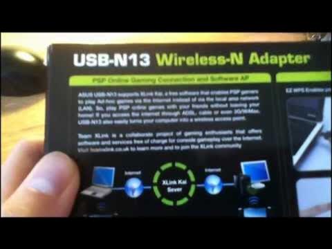ASUS USB-N13 Wireless N Adapter Unboxing & Review - YouTube